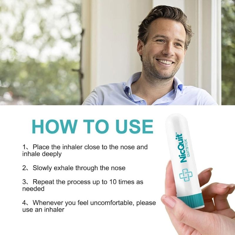 NicQuit™ | Smoking Cessation Inhaler – Serene-Sense