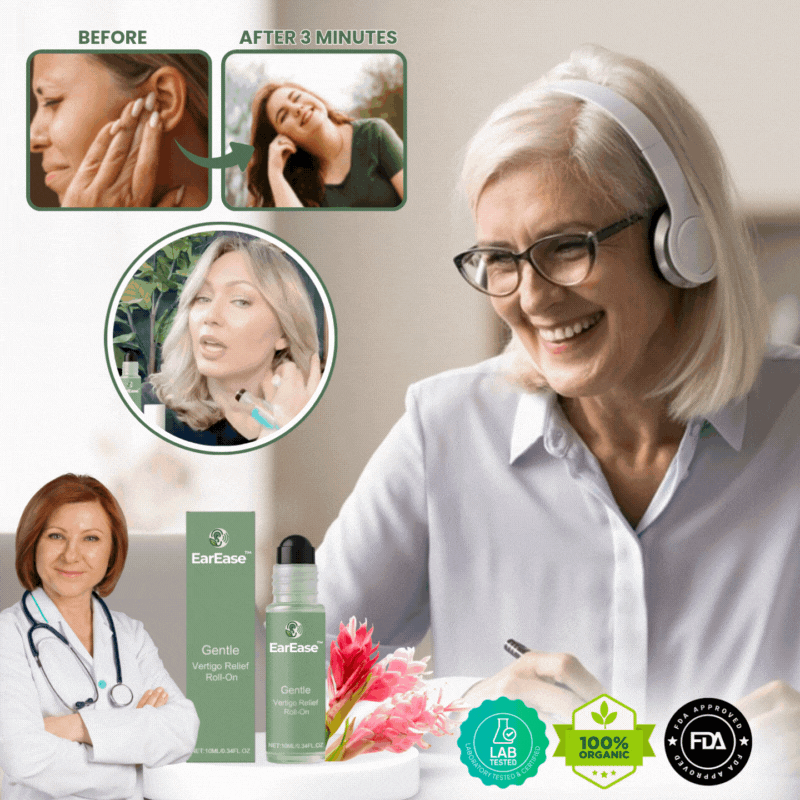 EarEase™ | Gentle Dizziness Relief Roll-On – Serene-Sense